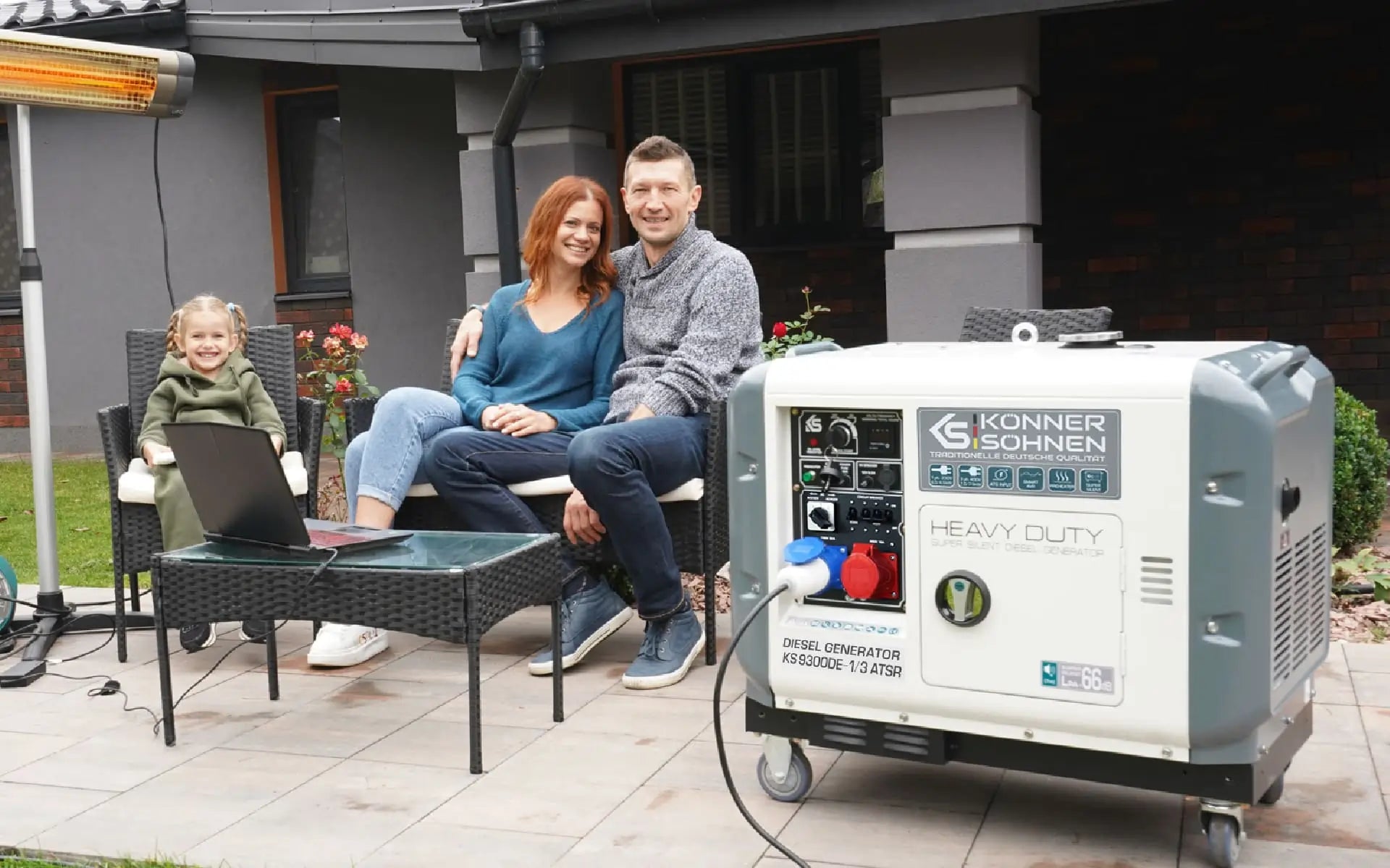 Home feed-in with diesel generators | Könner & Söhnen Blog in Spain